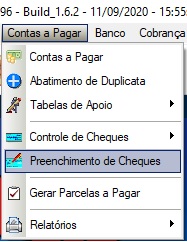 Preenchimento de Cheques