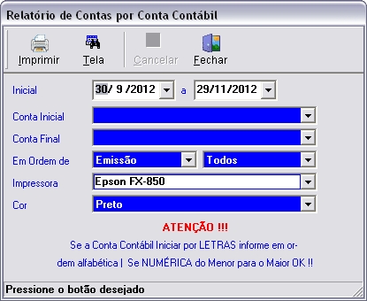 Relatórios
